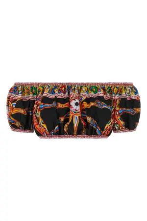 Dolce & Gabbana Carretto Print Top