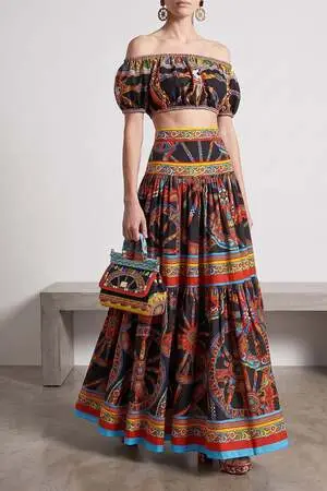 Dolce & Gabbana Carretto Print Top