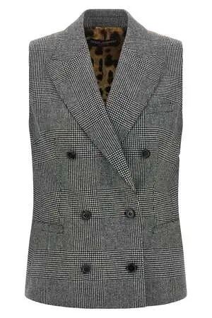 Dolce & Gabbana Dolce' Waistcoat - Gray