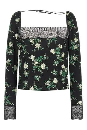 Dolce & Gabbana Top With Lace Inserts