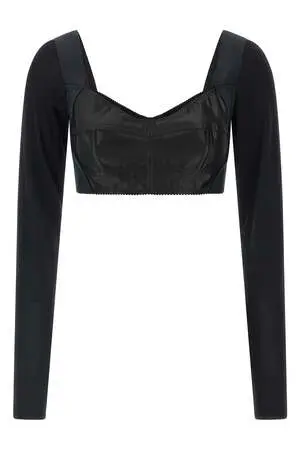 Dolce & Gabbana Cropped Bustier Top