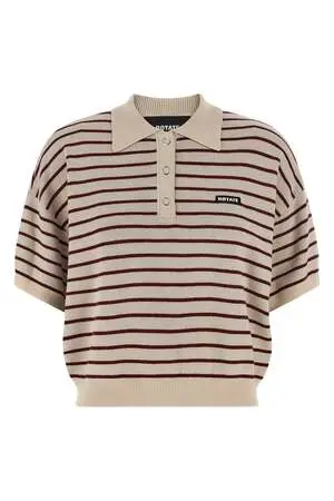 ROTATE BY BIRGER CHRISTENSEN Slinky Knit' Polo Shirt - Multi