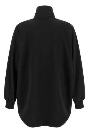 DI.LA3 PARI' Di. La3 Pari' Sculptural Zip-front Sweatshirt
