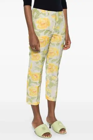 Kenzo Peonies Cropped' Pants