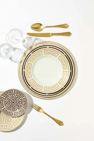 GINORI 1735 Soup Plate With Geometric Pattern