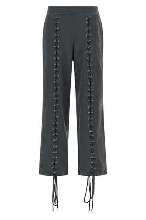 ROTATE BY BIRGER CHRISTENSEN Lacing Trousers - Gray