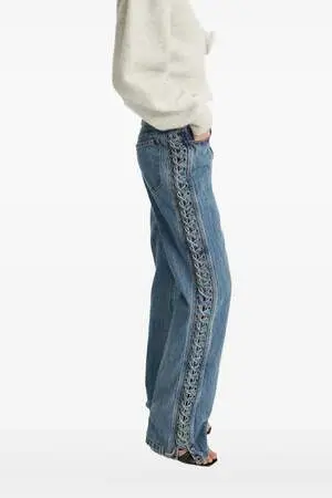 ROTATE BY BIRGER CHRISTENSEN Jeans 'laced Straight Leg