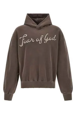 Fear Of God 26 Classic Half Raglan' Hoodie - Brown