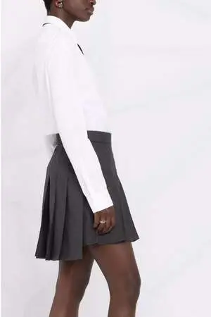 Thom Browne Twill Pleated' Skirt