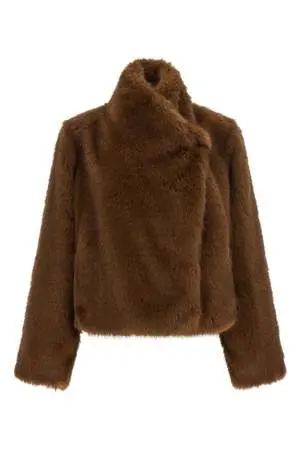 BBCOUTURE Farrah First' Faux Fur Jacket