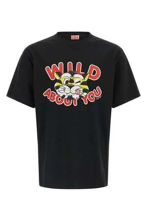 Kenzo Wild Tiger' T-shirt - Black