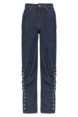 ROTATE BY BIRGER CHRISTENSEN Denim Buttoned Jeans