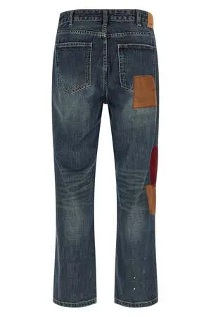 FOUND Jeans With Patchwork Details