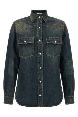 Fendi Denim Western Shirt
