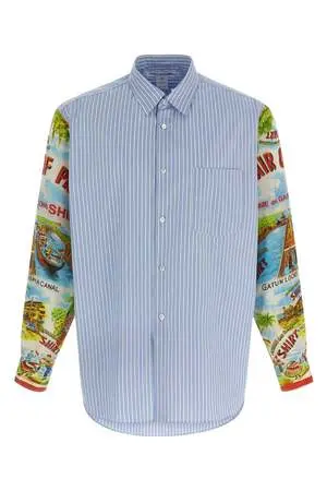 Comme Des Garçons Shirt 'patterned Sleeve - Multi