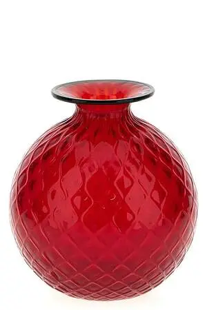 VENINI Vase 'monofiore Balloton Small - Red