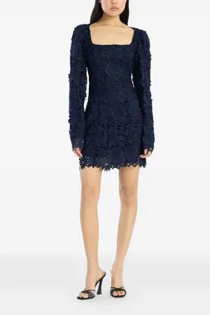 ROTATE BY BIRGER CHRISTENSEN 3d Lace Ls Mini Dress' Dress