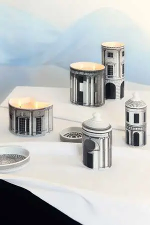 FORNASETTI Candle 'nel Mentre Grande Architettura