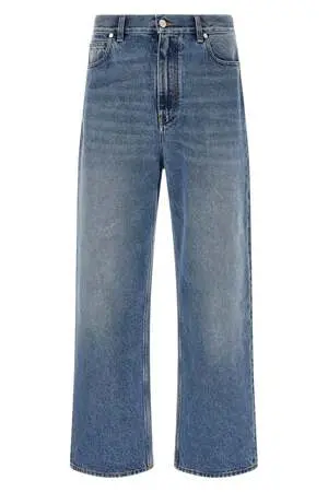 Fendi Jeans With 'ff' Selleria Patch