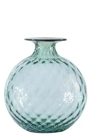VENINI Monofiore Balloton Grande' Vase - Green