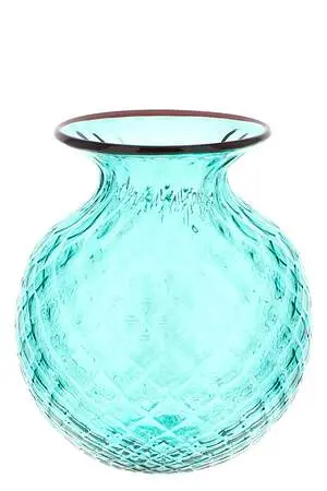 VENINI Balloton Fiori' Vase - Green