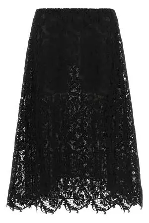 FENDI Macramé Lace Skirt