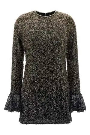 ROTATE BY BIRGER CHRISTENSEN Mini Dress With Gradient Sequins