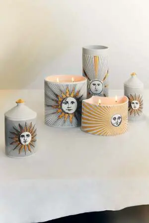 FORNASETTI Candle 'nel Mentre Trittico Soli
