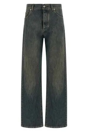 Fendi Long Jeans - Blue