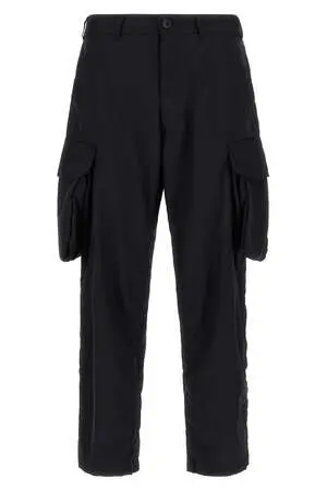 Comme Des Garçons Pinstriped Cargo Trousers