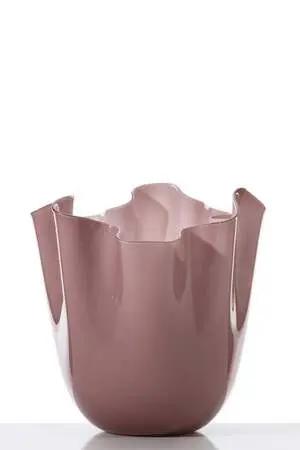 VENINI Small 'fazzoletto' Vase In Powder