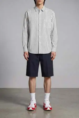 Comme Des Garçons Bermuda Shorts With Side Zipper