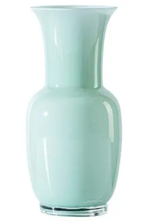 VENINI Opalino Medio' Vase - Light Blue