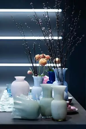 VENINI Opalino Medio' Vase