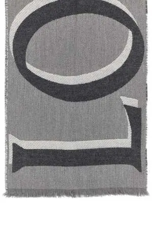 Loewe Scarf With Maxi Jacquard Logo