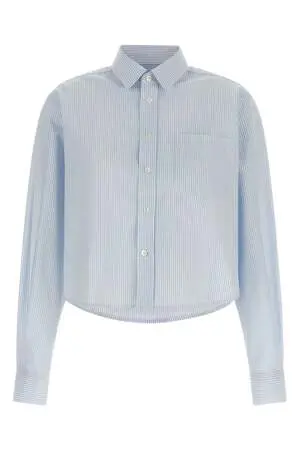 AMI Paris Cropped Shirt De Coeur Detail