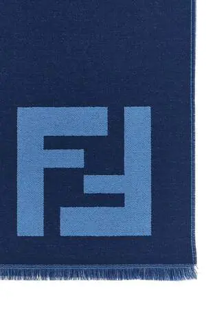 Fendi Scarf Macro Ff Jacquard