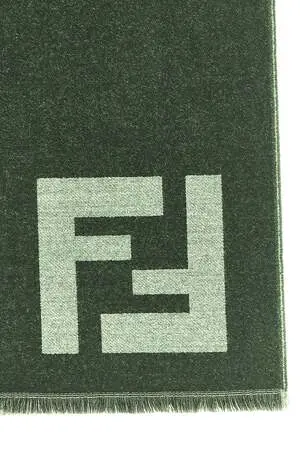 Fendi Scarf With Ff Jacquard Motif