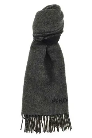 Fendi Long Double-face Scarf - Multi