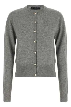 DOLCE & GABBANA Logo Button Cardigan