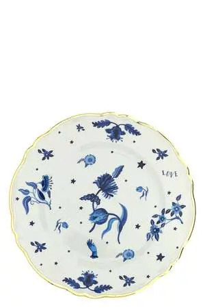 BITOSSI Serving Platter 'floreale Blu - Blue