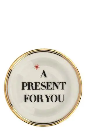 BITOSSI A Present For You' Plate - Multi