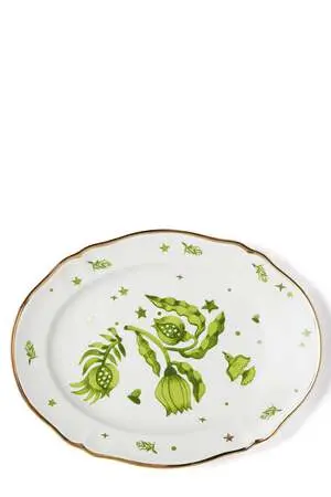 BITOSSI La Tavola Scomposta' Serving Platter - Green