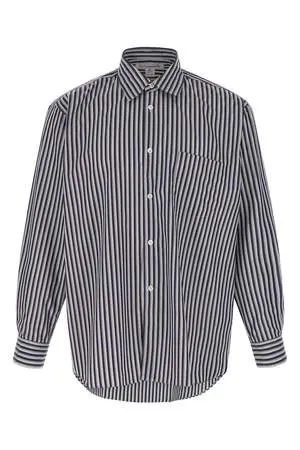 Comme Des Garçons Striped Shirt - Blue