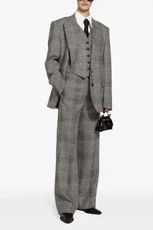 Dolce & Gabbana Sartoriale' Glen Plaid Pants
