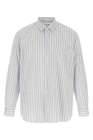 Comme Des Garçons Panelled Stripe Shirt - Multi