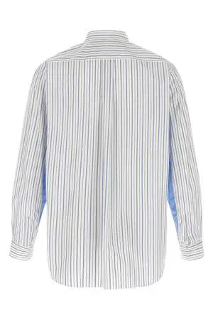 Comme Des Garçons Panelled Stripe Shirt