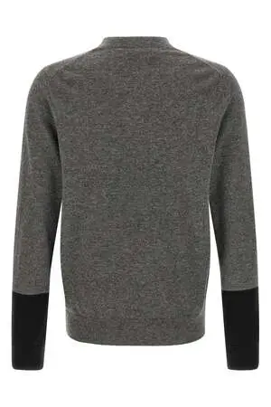 Comme Des Garçons Color-block Knit Sweater