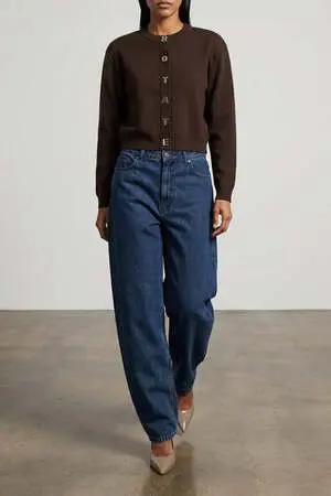 ROTATE BY BIRGER CHRISTENSEN Jeans 'draped Barrel Leg