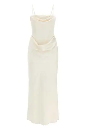 ROTATE BY BIRGER CHRISTENSEN Corsage Long' Gown - White